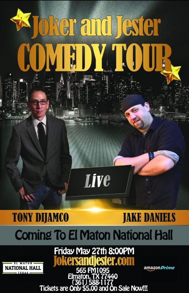 Joker and Jester Comedy Tour – El Maton National Hall